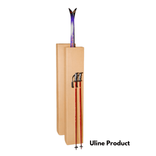 10 x 6 x 57 - 108" 2-piece Telescopic Tall Boxes | Skis Shipping Box